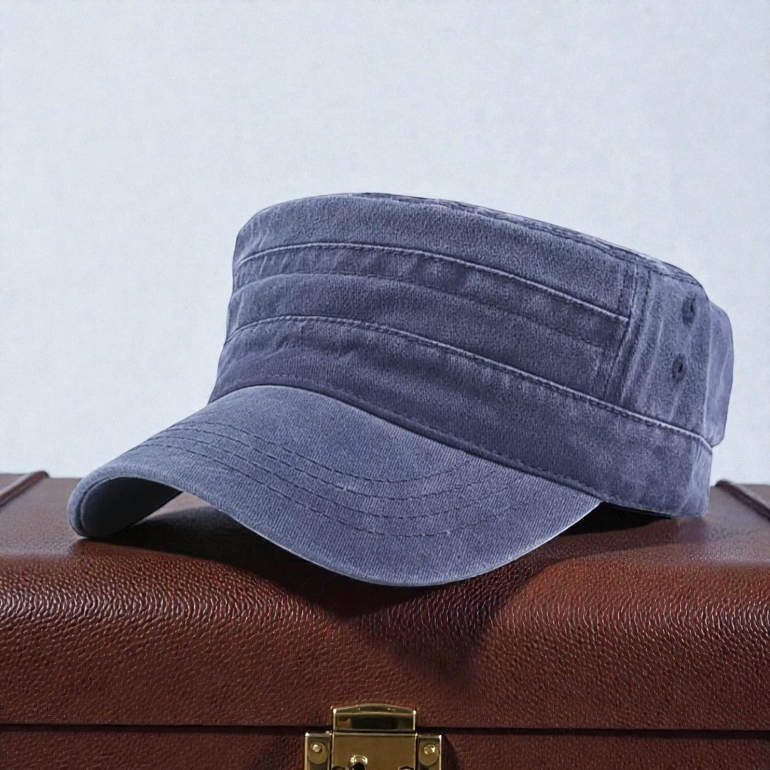 Washed Cotton Cadet Cap | DENVER – Hudson's Caps